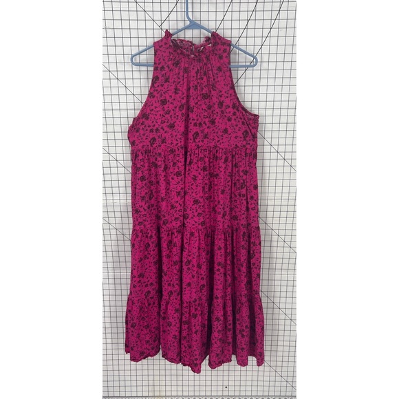 Universal Thread | Dresses | Universal Thread High Ruffle Neck Halter ...
